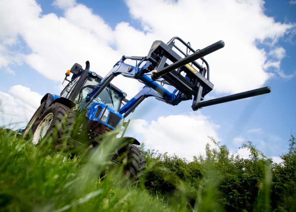 Round Bale Stacker – Naas Farm Machinery
