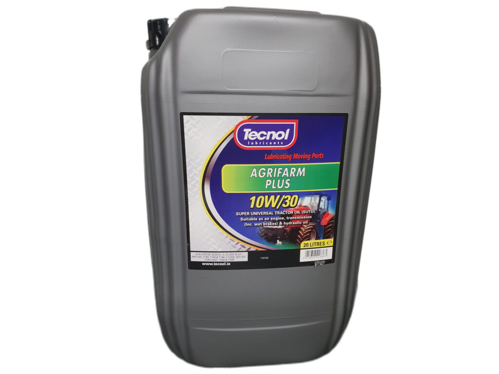 Tecnol Oil 10W/30 20 Litres – Naas Farm Machinery